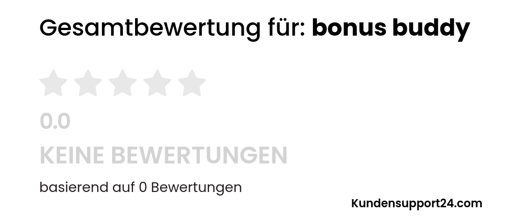 bonus buddy Kundensupport24 – Kontakt, Hotline, E-Mail und Service-Informationen